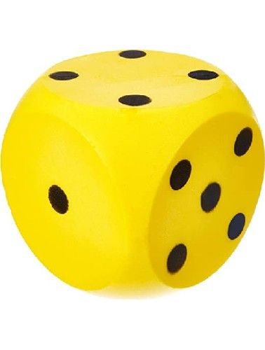 Dado D6 Gomma Morbida 50mm I Giochi Dei Grandi